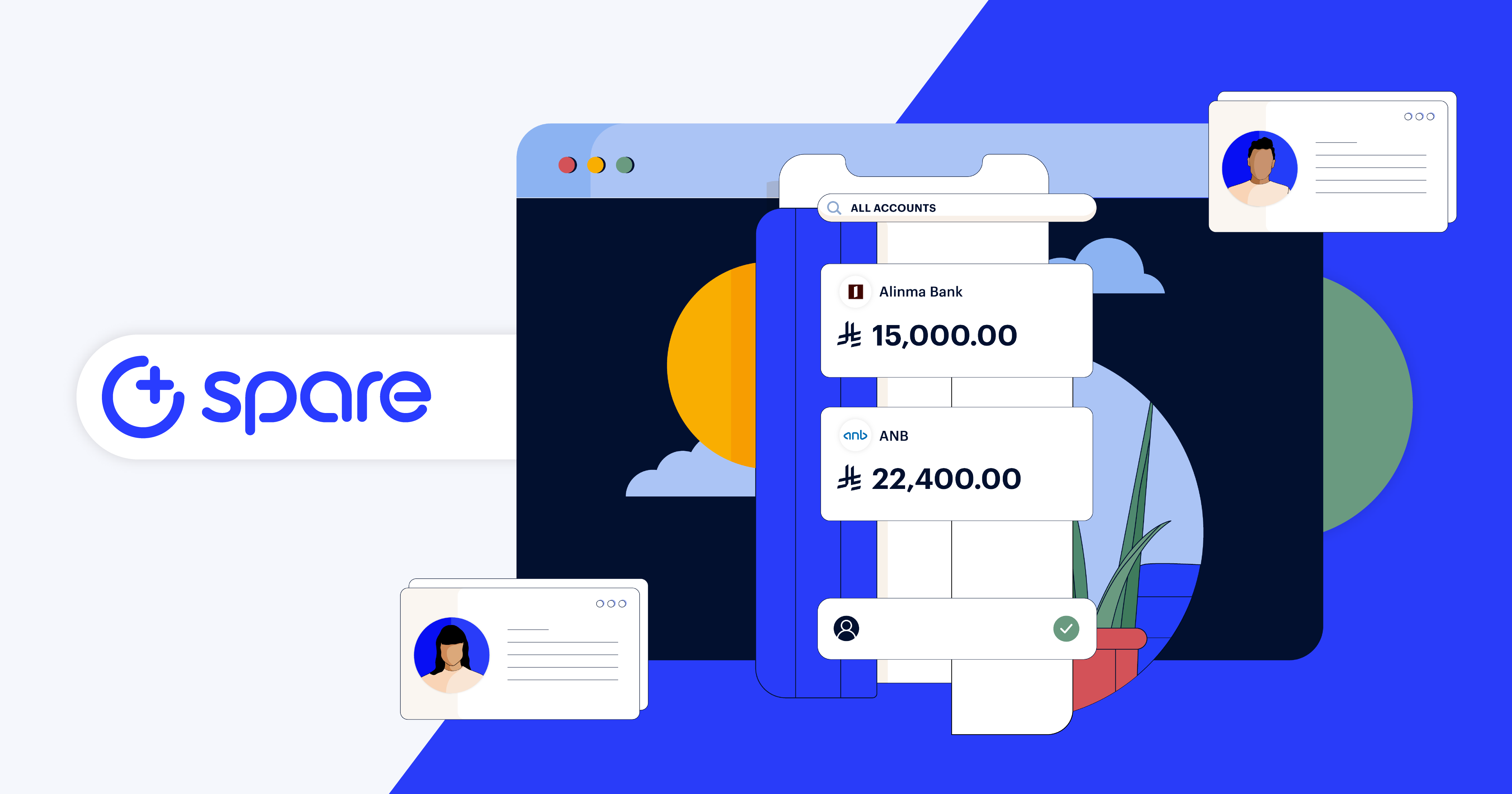 Secure Account Information Services | Spare